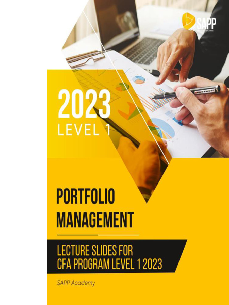 Slide Module 1 - Portfolio Management | PDF | Investment Fund | Mutual ...