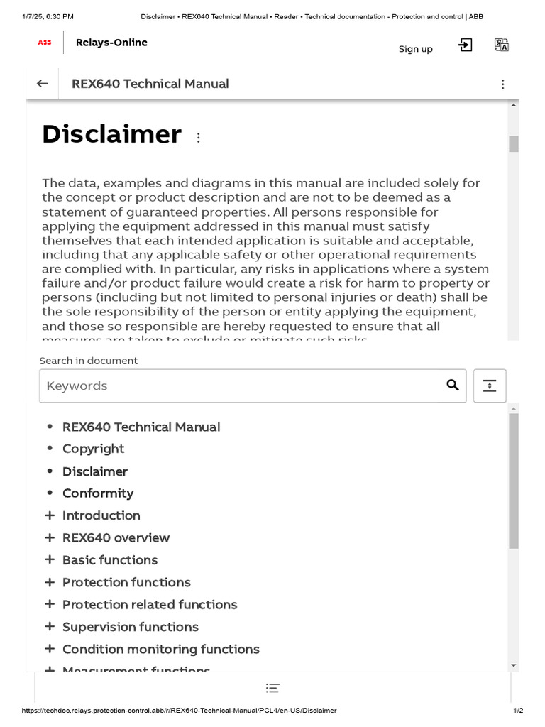 ABB - REX640 Technical Manual | PDF | Computer Network | Computer Security