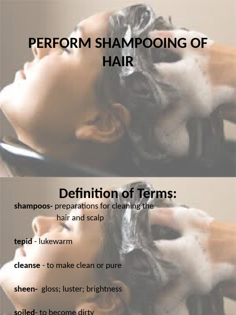 Essential Hair Shampooing Guide | PDF | Shampoo | Water