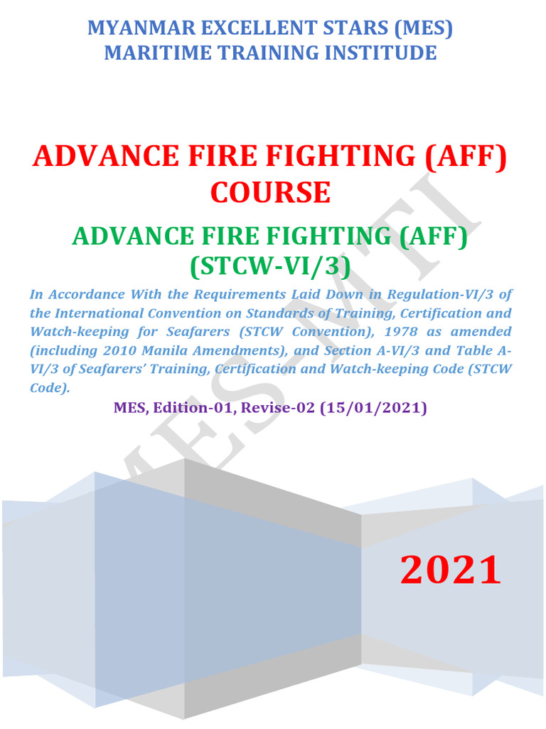 AFF(F) Textbook Edition-2_efcb401d-3de5-4945-90a7-aa738248b468 | PDF | Firefighting | Fires