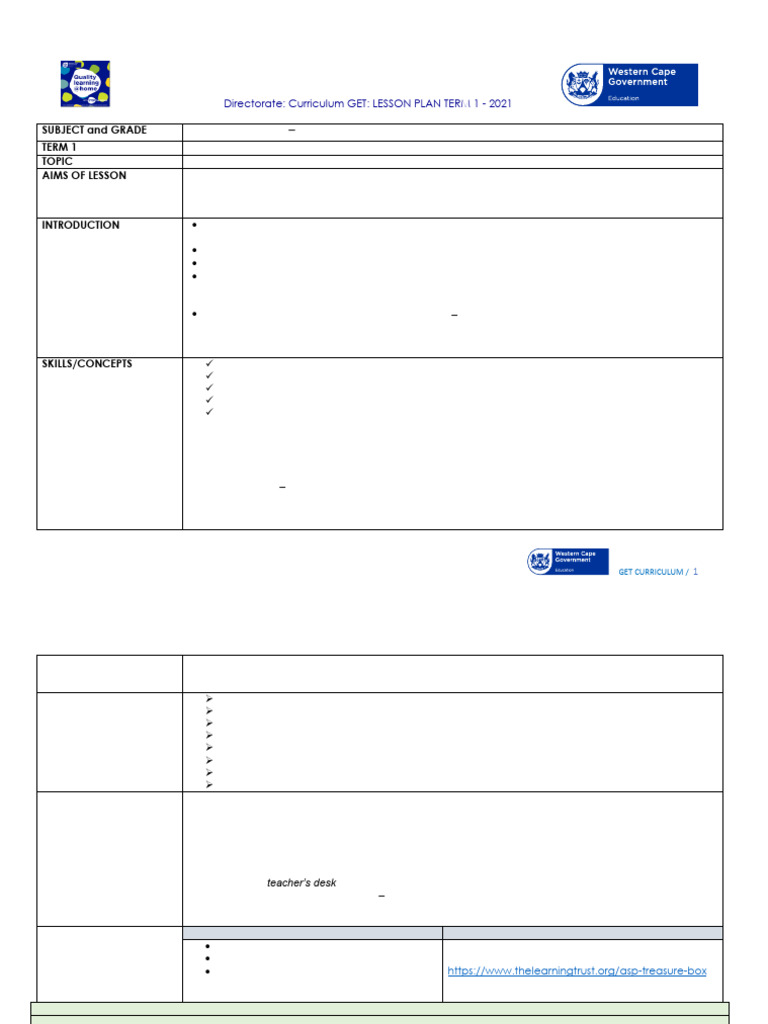 Grade 7 Geography Lesson Plans | PDF | Map | Geography