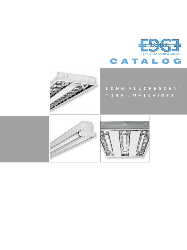 Indoor Fluorescent Lighting Solutions | PDF