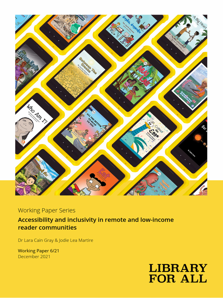 LFA Working Paper Series 6 Accessibility and Inclusivity in Remote and ...