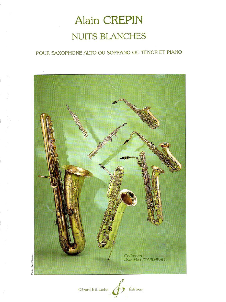Alain Crepin - Nuits Blanches | PDF