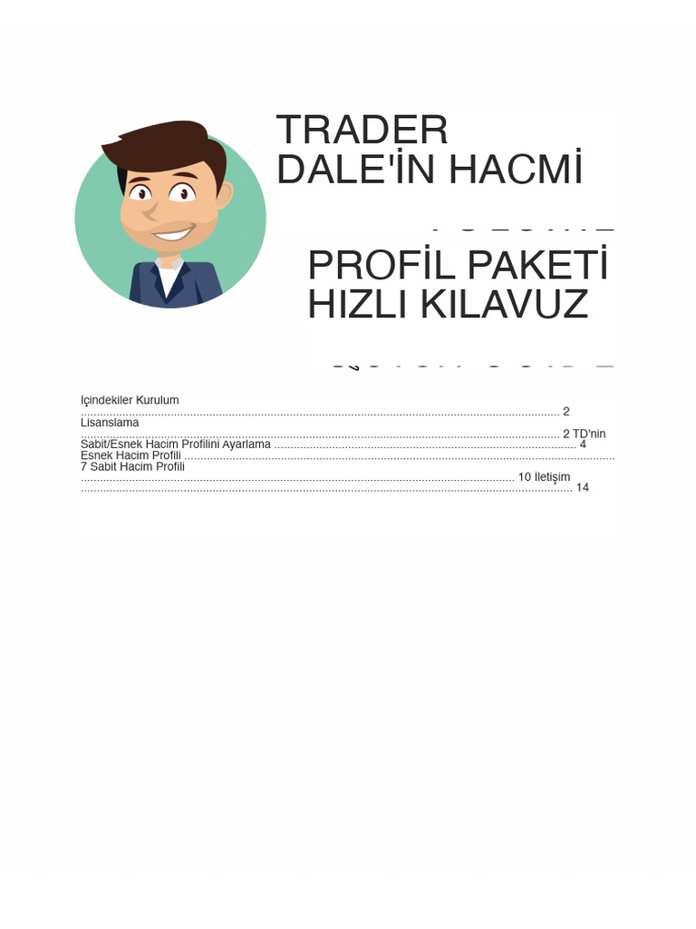 PDF Translate - TD Volume Profile Pack Quick Guide 2.0.PDF - Sider | PDF