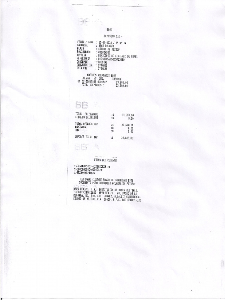 Boleta Predial Anual Lote 1-c Pago | PDF
