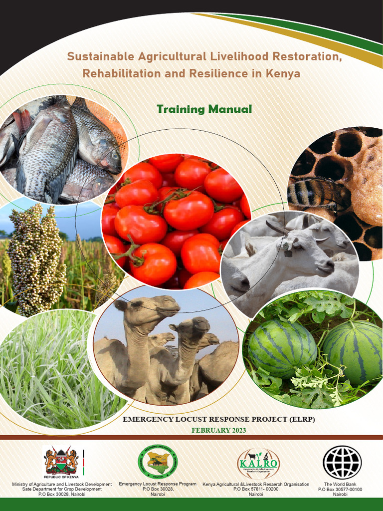 ELRP Training Manual Final | PDF | Pastoralism | Greenhouse Gas