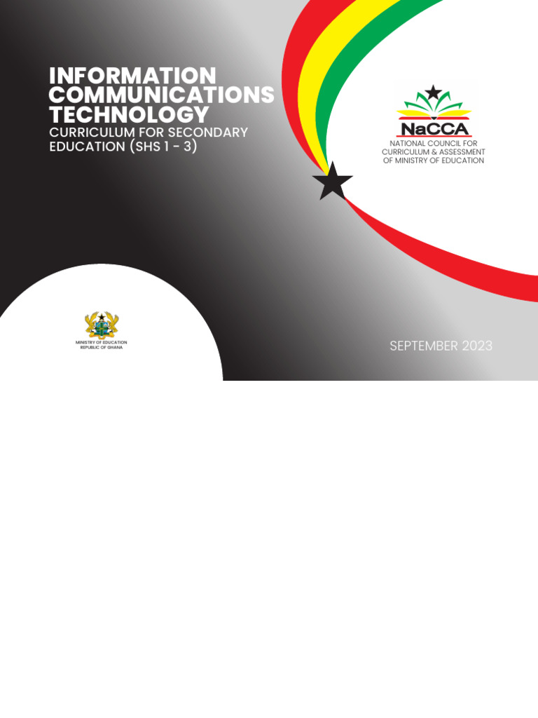 ICT Curriculum | PDF | Learning | Curriculum