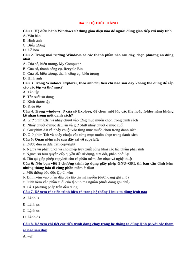 Bài tập 1,2 - HS | PDF