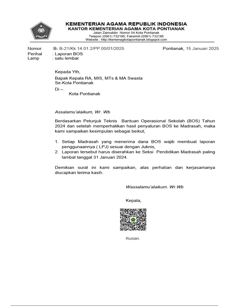 LPJ Bos Tahap Ii 2024 | PDF