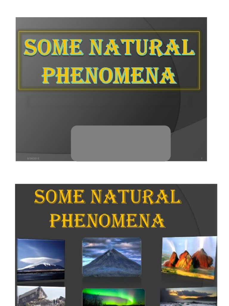 CH 15 Some Natural Phenomena 2 | PDF
