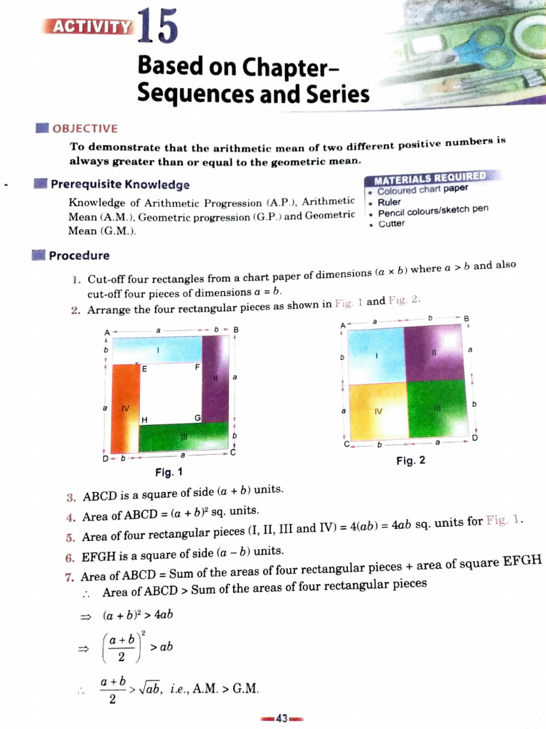 Activity 6 Sequence and Series | PDF | Mathematical Concepts | Elementary Geometry