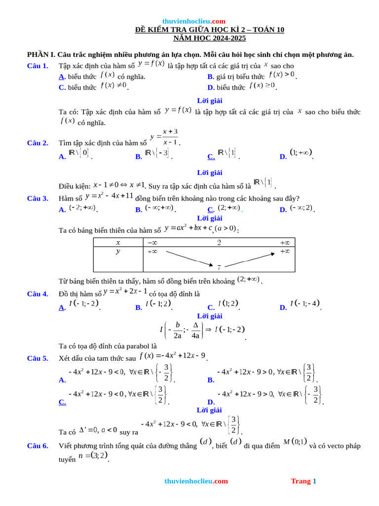 -De-kiem-tra-giua-Ky-2-Toan-10-KNTT-24-25-Giai-chi-tiet-ma-tran-dac-ta | PDF