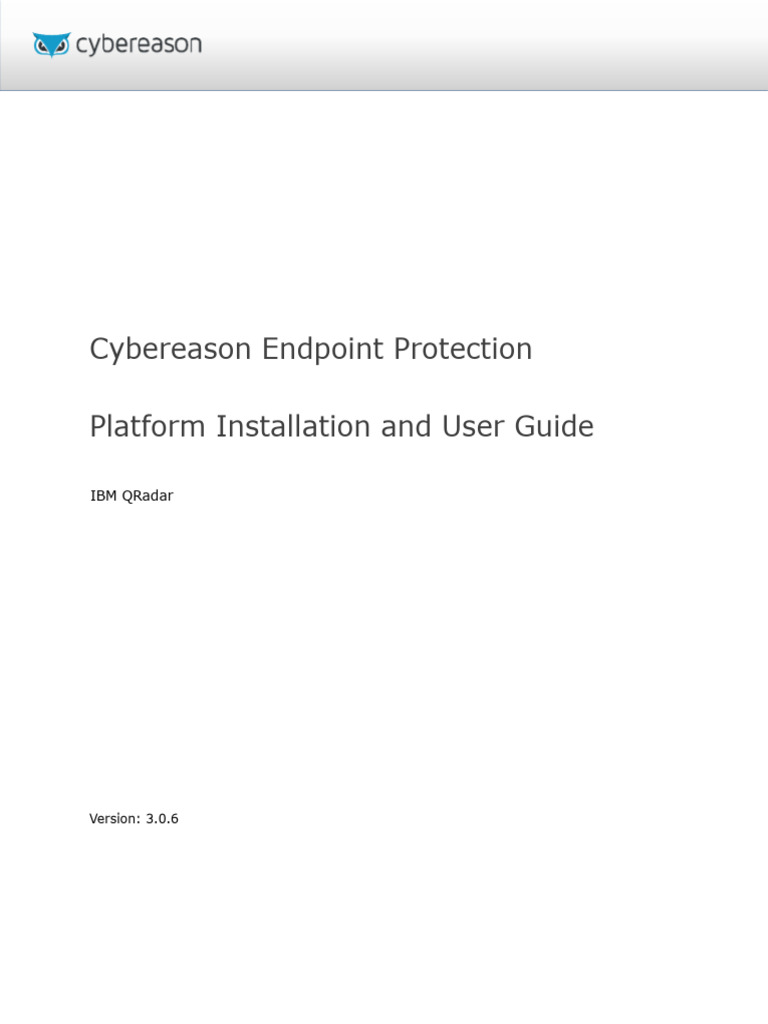 Cybereason QRadar App Installation and User Guide | PDF | Command Line ...