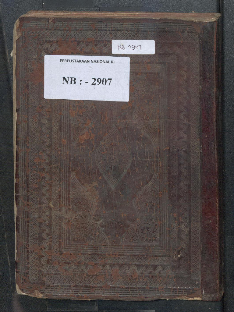 Nb 2907 Kitab Nahwu Shorof_001 | PDF