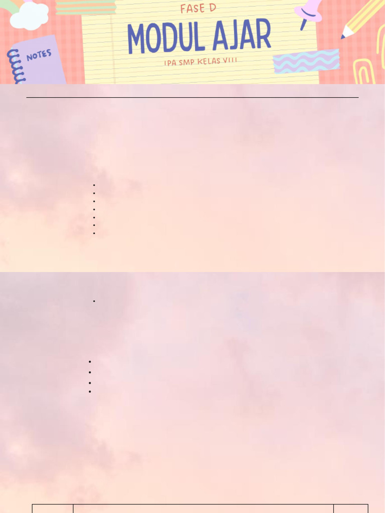 Modul Ajar Bab Getaran Dan Gelombang | PDF