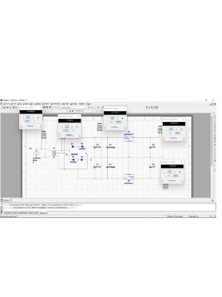 Simulacion Multisim | PDF