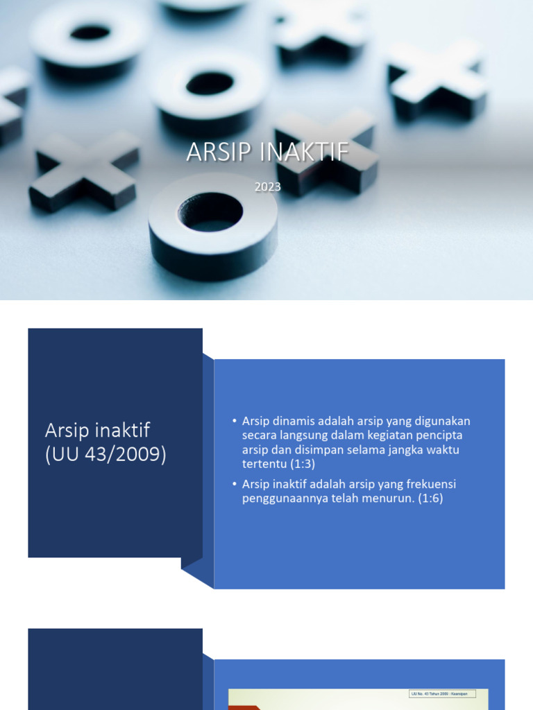 Arsip Inaktif 2024 | PDF