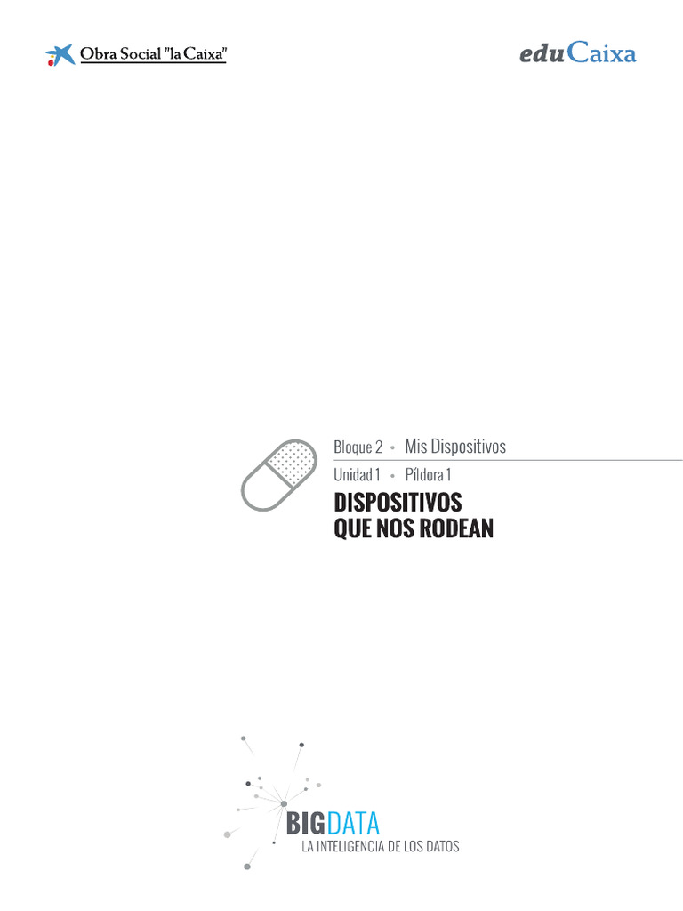 Píldora 1 Dispositivos Que Nos Rodean | PDF