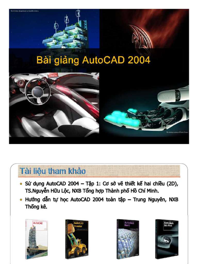 Tai Lieu Bai Giang Autocad 2004 | PDF