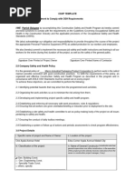 CSHP Form 1B 2023 Template - 2 | PDF | Occupational Safety And Health ...