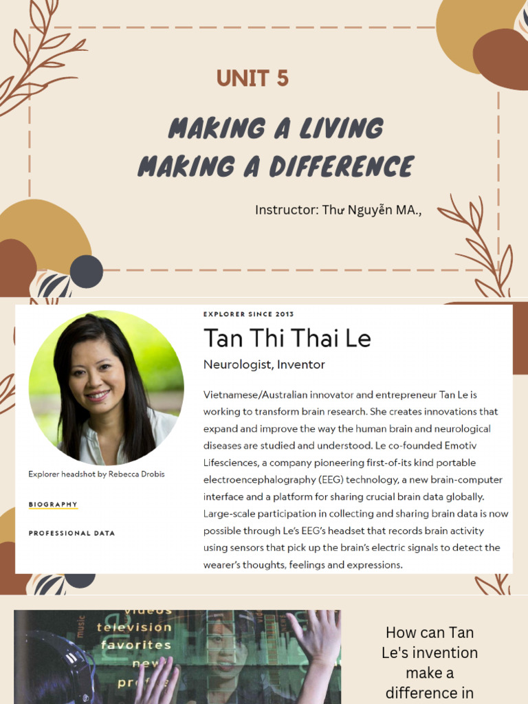 Making A Difference | PDF