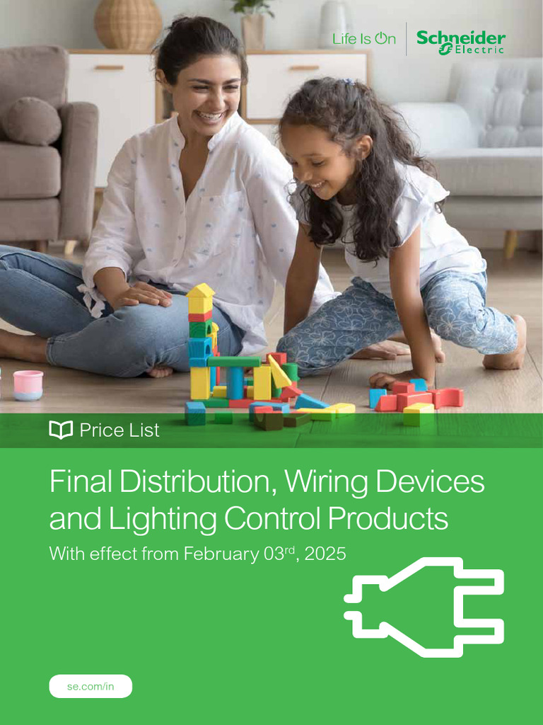 Final Distribution and Wiring Devices - Pricelist 2025 | PDF ...