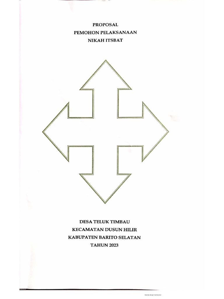 Proposal Permohonan Nikah Masal | PDF
