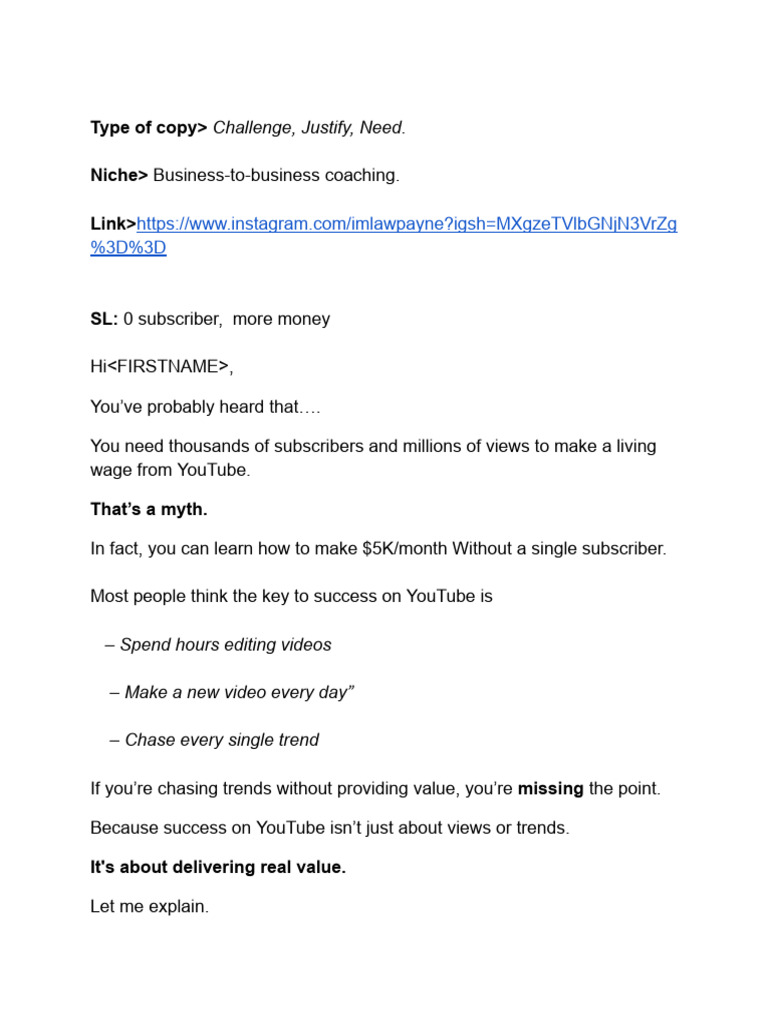 Benji, copy reviewed. | PDF