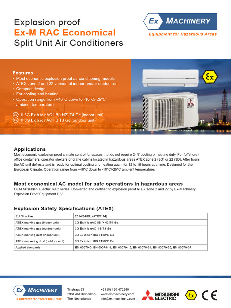 ATEX-Mitsubishi-Office-Duty-Air-Conditioners | PDF | Air Conditioning ...