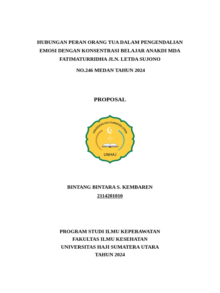 Proposal Bintang New | PDF