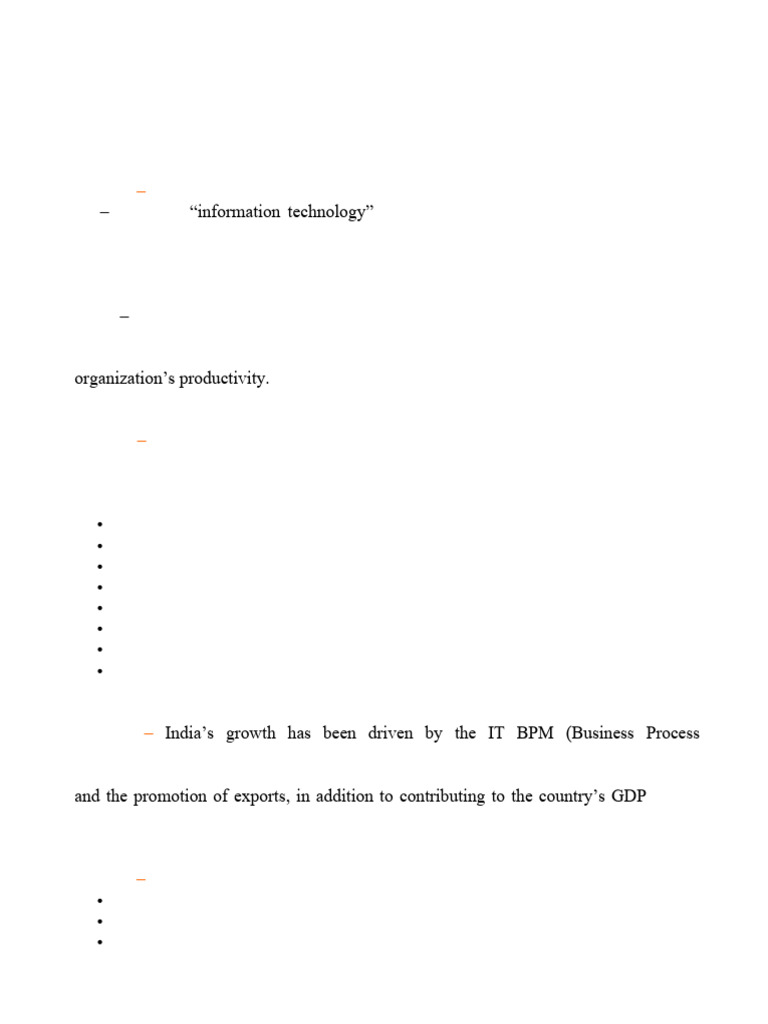 Unit 1 Introduction To It-Ites Industry | PDF | Outsourcing ...