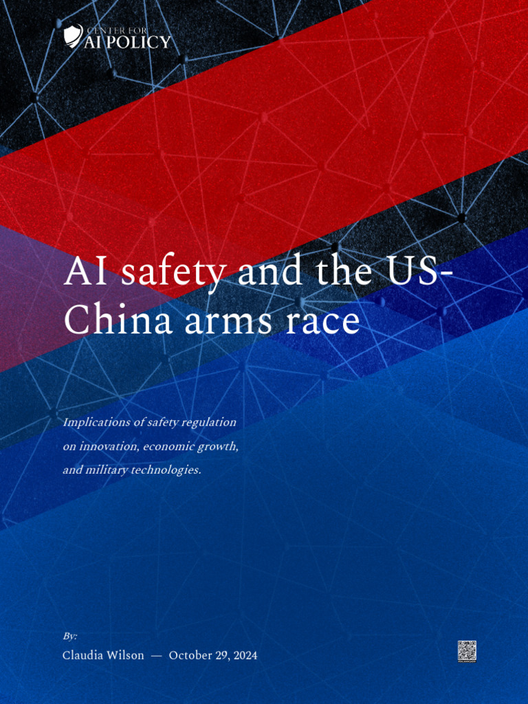 AI Safety Regulations and US-China Competition | PDF | Artificial ...