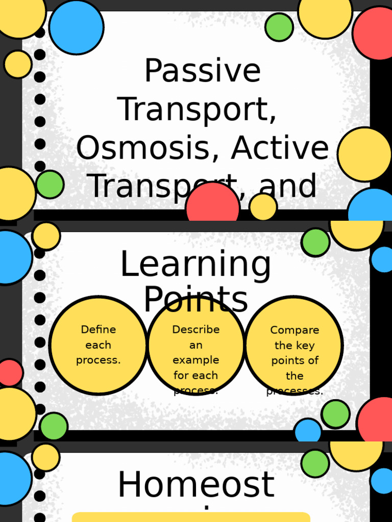Cell Transport Mechanisms | PDF | Osmosis | Biochemistry