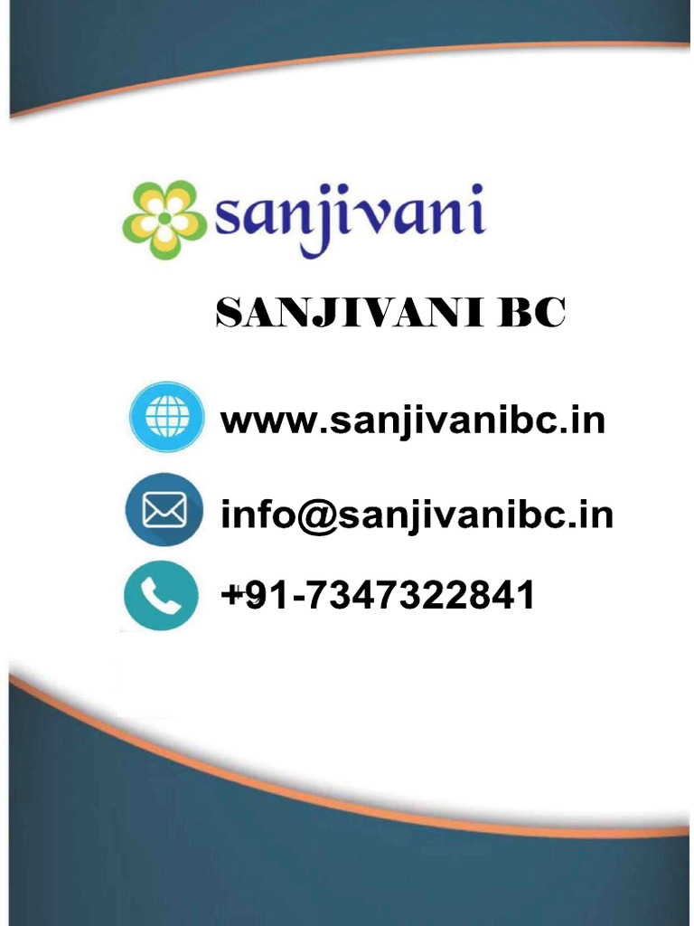 Prospectus of Sanjivani CSP | PDF