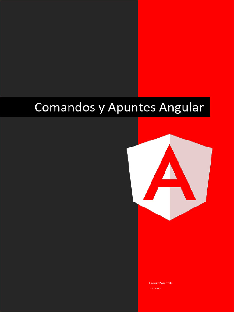 Comandos Angular | PDF | Programación de computadoras | Desarrollo de software