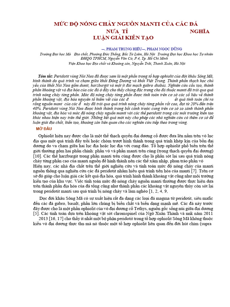 A1 350 M C+Đ +NÓNG+CH Y+NGU N+MANTI+C A+CÁC+ĐÁ | PDF