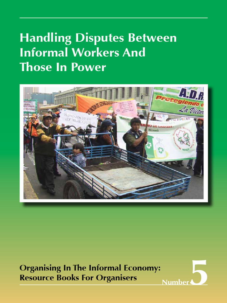 Dispute Resolution for Informal Workers | PDF | Mediation | Arbitration