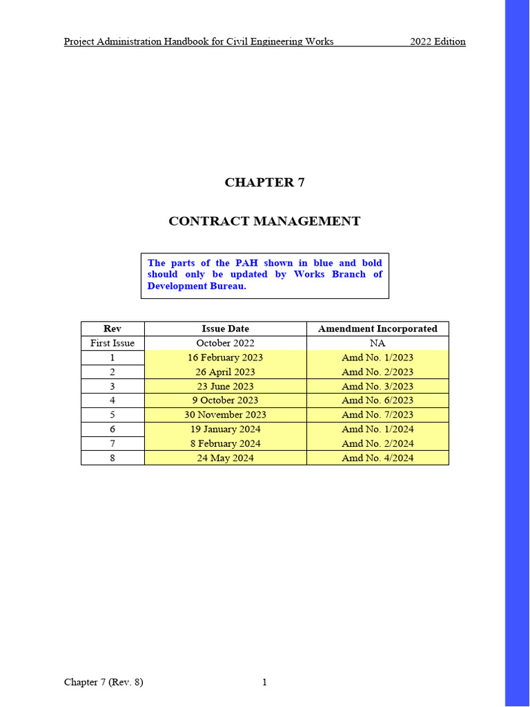 Contract Management Guidelines | PDF | Employment | Concrete