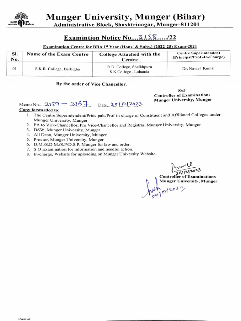 BBA_2022-25 | PDF | Academic Administration | Higher Education