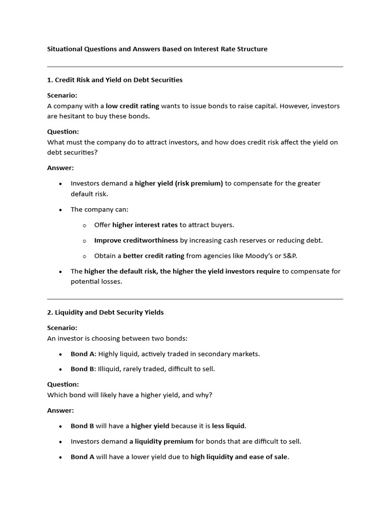 Interest Rate Structure After Tax | PDF | Yield Curve | Bonds (Finance)