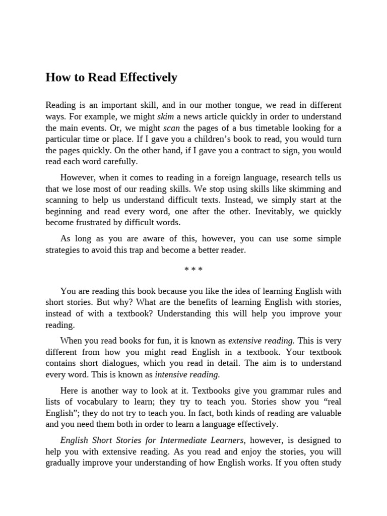 Effective Reading Strategies Guide | PDF