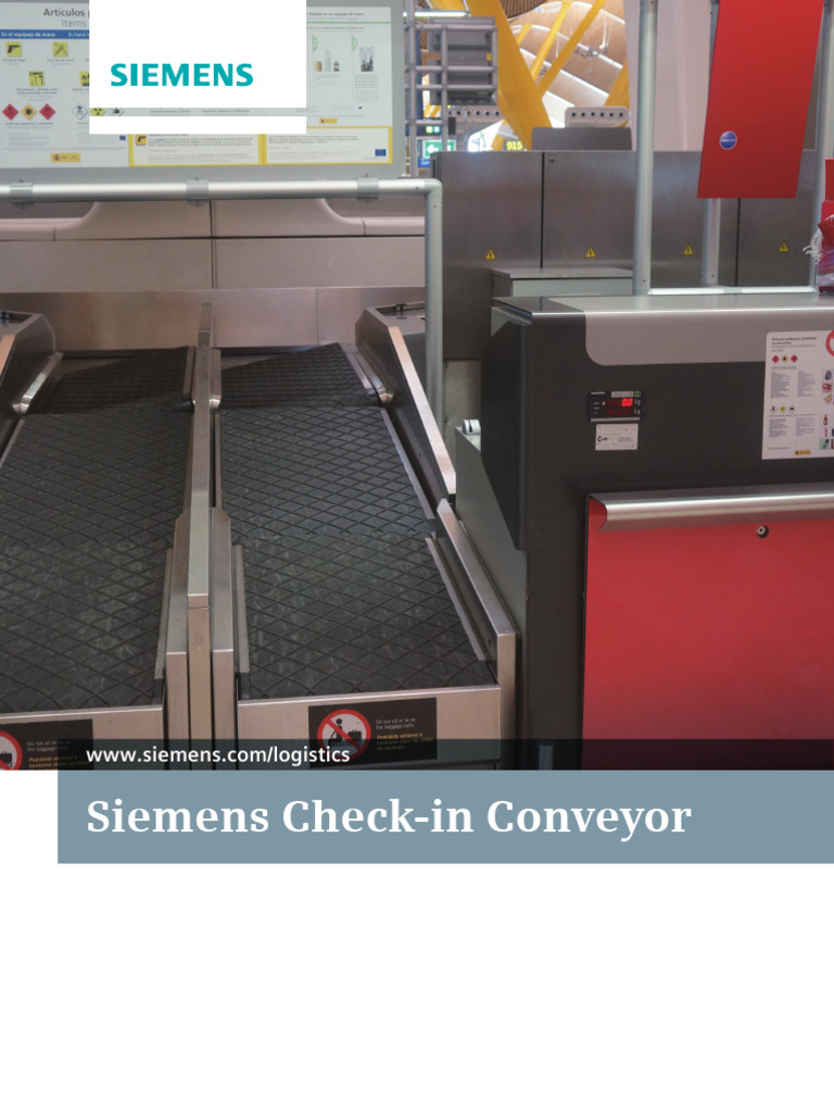 Siemens Check in Conveyor Print | PDF