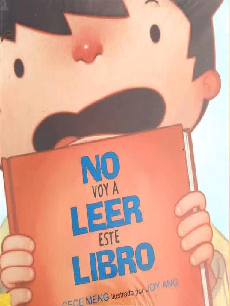 No Voy A Leer Este Libro | PDF