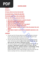 Haunted Houses Full Poem | PDF
