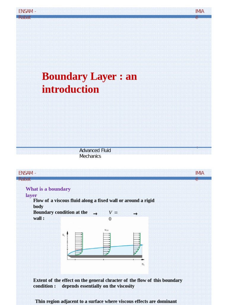 Boundary Layer (2) | PDF | Fluid Dynamics | Boundary Layer