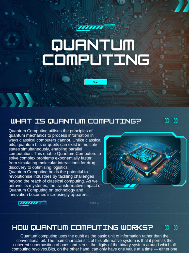 Quantum Computing: Transformative Potential | PDF | Quantum Computing ...