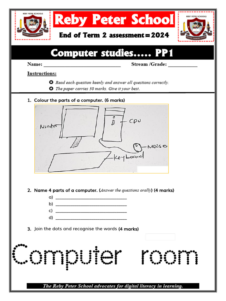 Computer Studies PP1 | PDF