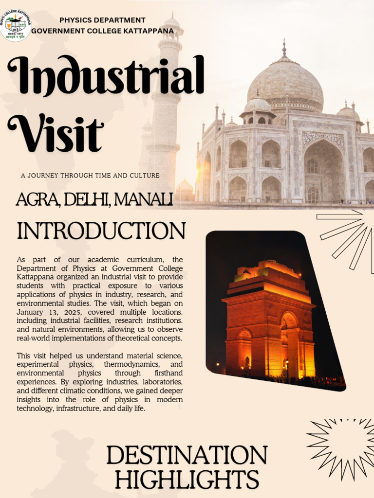 Industrial Visit - 20250216 - 133600 - 0000 | PDF | Physics | Air Pollution