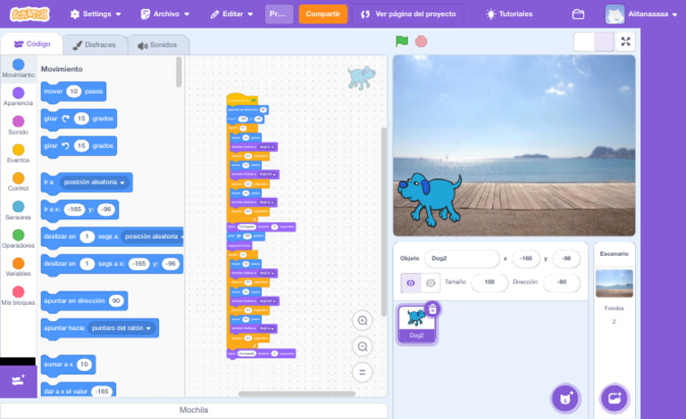Practica 1 On Scratch | PDF | Programación de computadoras | Software